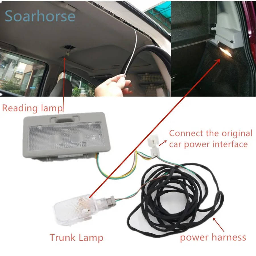 Other Parts & Accessories - Car Boot Trunk Lamp light with Harness ...