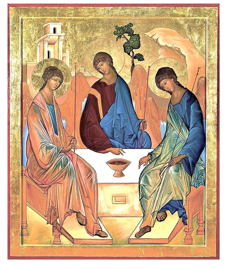Deities, Statues & Plaques - Holy Trinity - Hospitality of Abraham ...