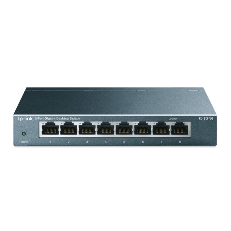 Hubs & Switches - TP-Link LS108GP 8-Port Gigabit Desktop Switch for ...