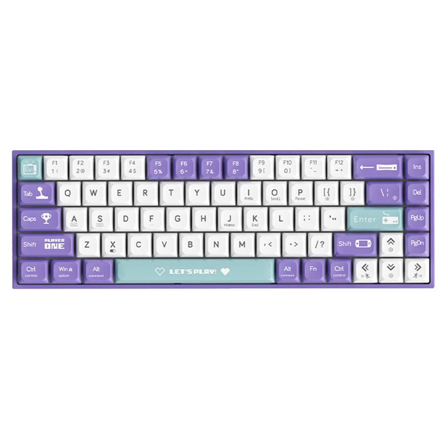 Keyboards - AJAZZ AK680 1.6m USB Wired Gaming Keyboard 68 Keys Hot ...