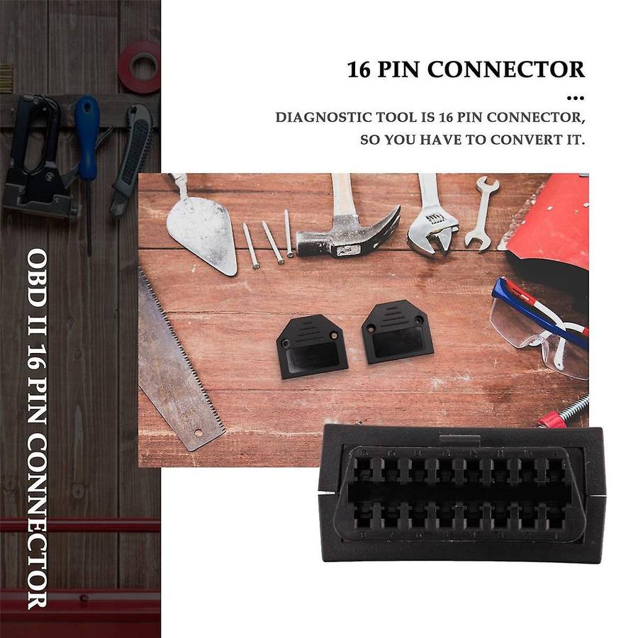 Other - OBD2 OBD II 16 pin connector socket Diagnostic Tool Adapter OBD ...