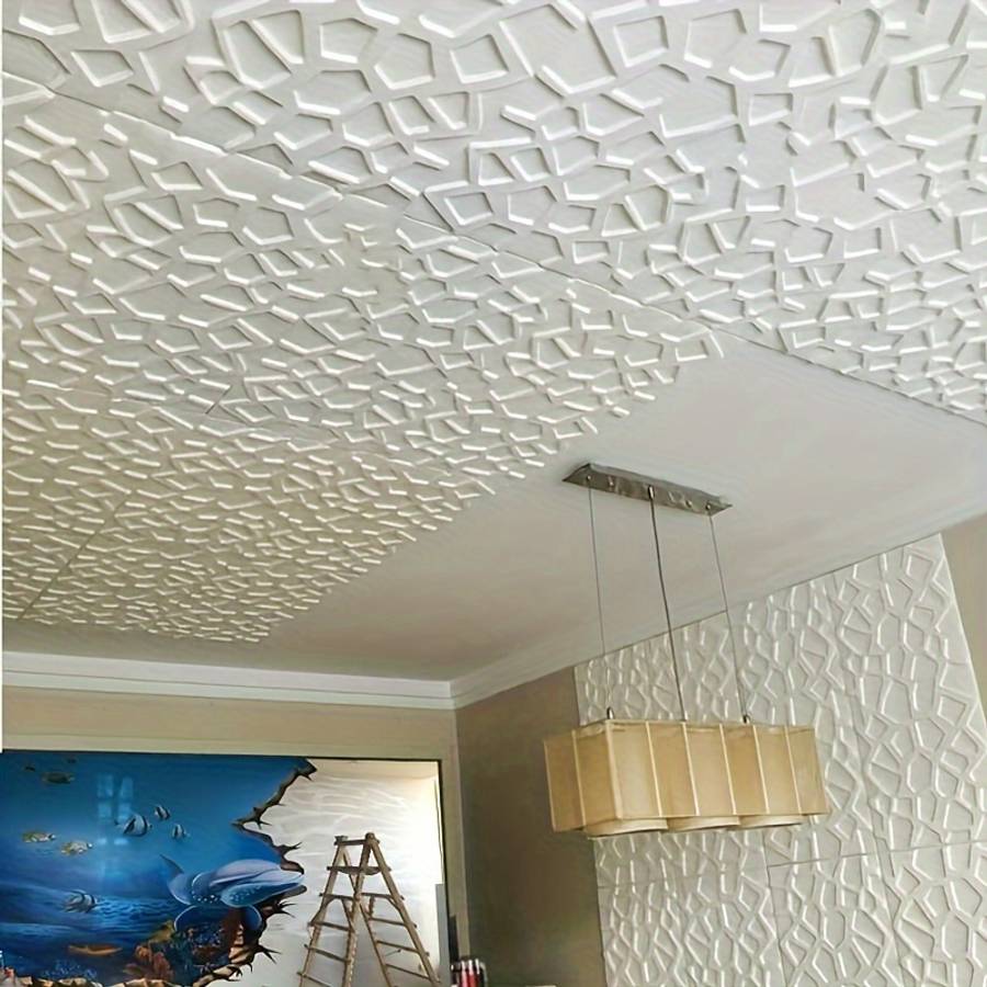 Wall Decals - 100PCS Durable High Density Wall Tile Sticker Self ...