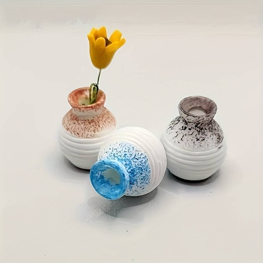Other Gardening Supplies - 6Pcs Elegant Cute Mini Thumb Pot Flower ...
