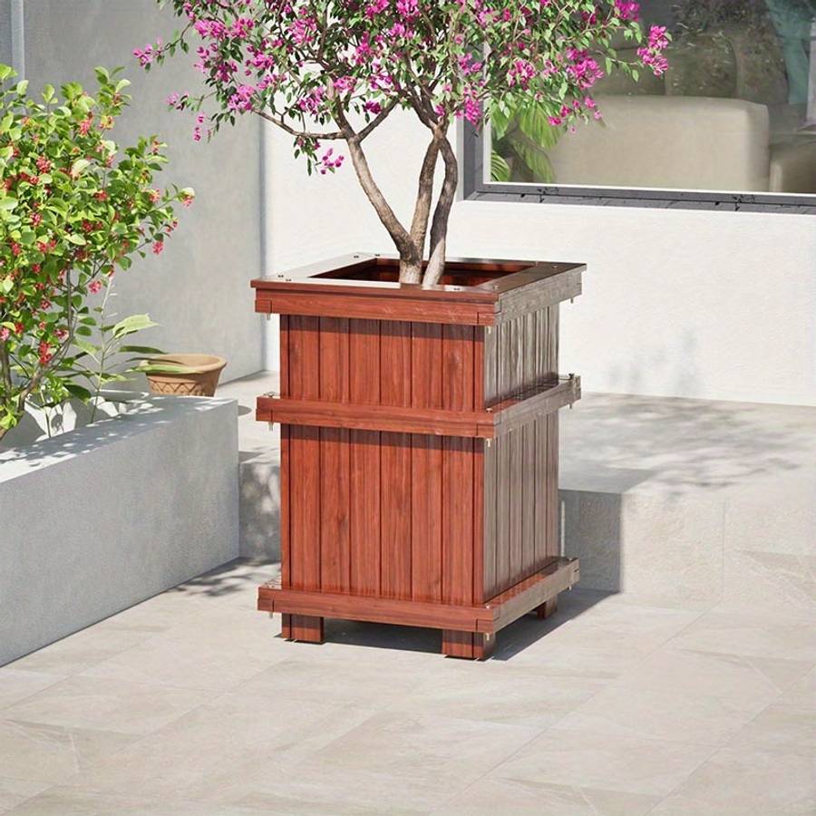 Other Gardening Supplies - Advanced Large Rectangular Wooden Garden ...