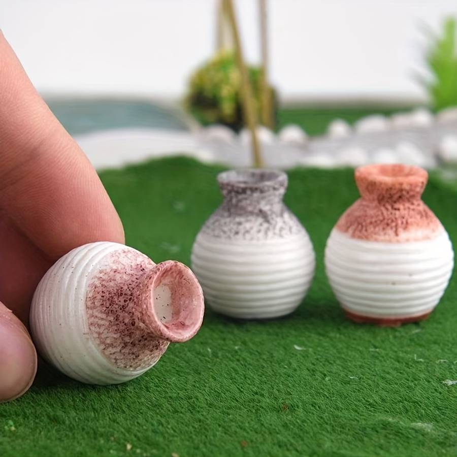 Other Gardening Supplies - 6Pcs Elegant Cute Mini Thumb Pot Flower ...