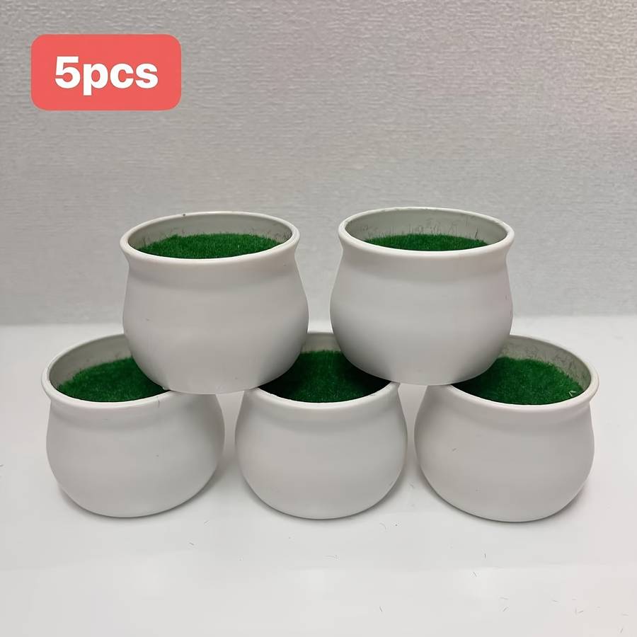 Other Gardening Supplies - 3Pcs Modern Or Modern White Plastic Plant ...