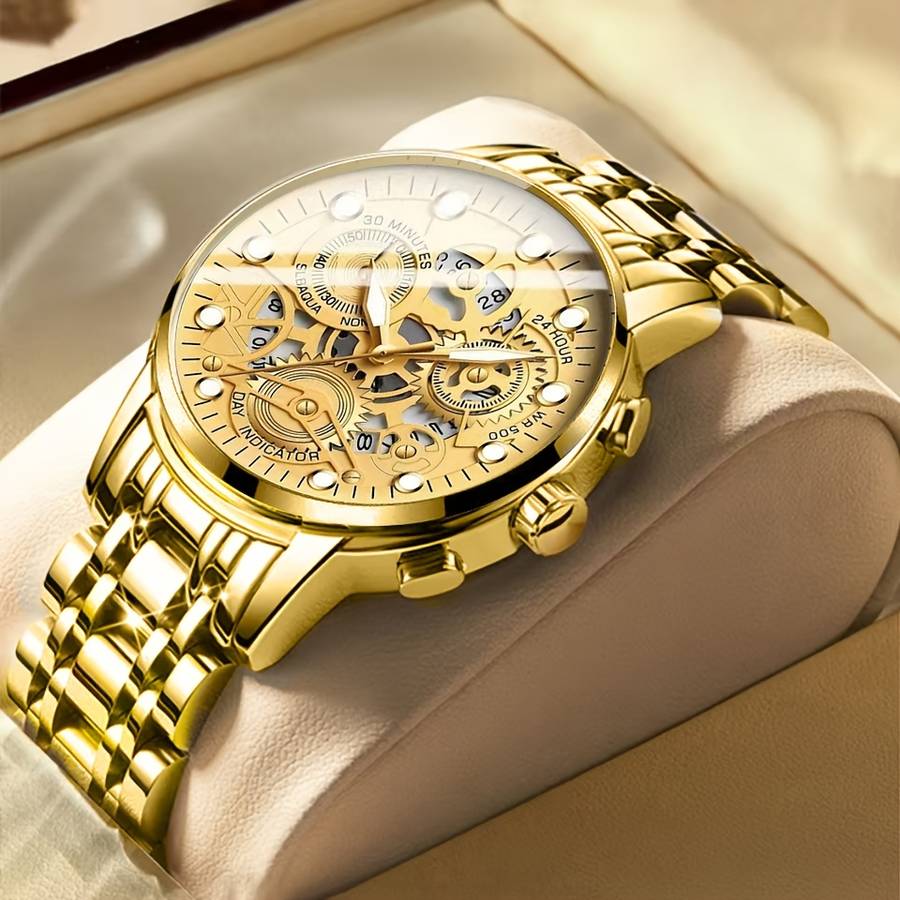Men's Watches - 2025 New Skeleton Automatic Movement Watch Men Fashion ...