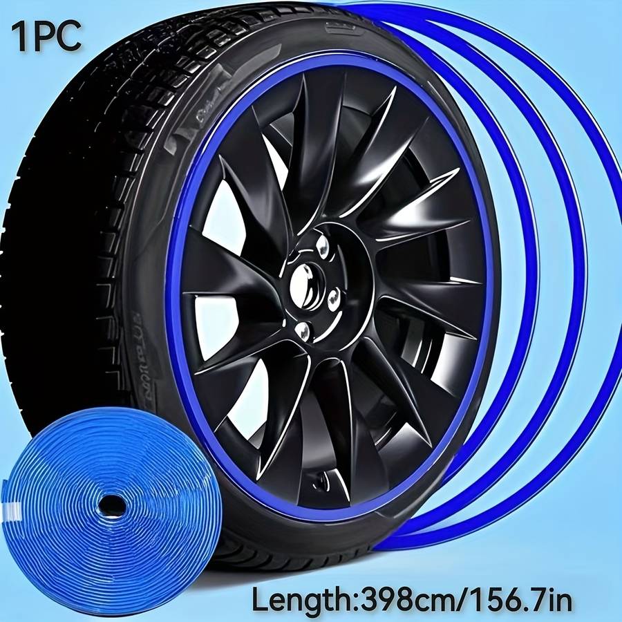 Other - Car Interior Decoration Products Color 398Cm Blue Two Wheels ...