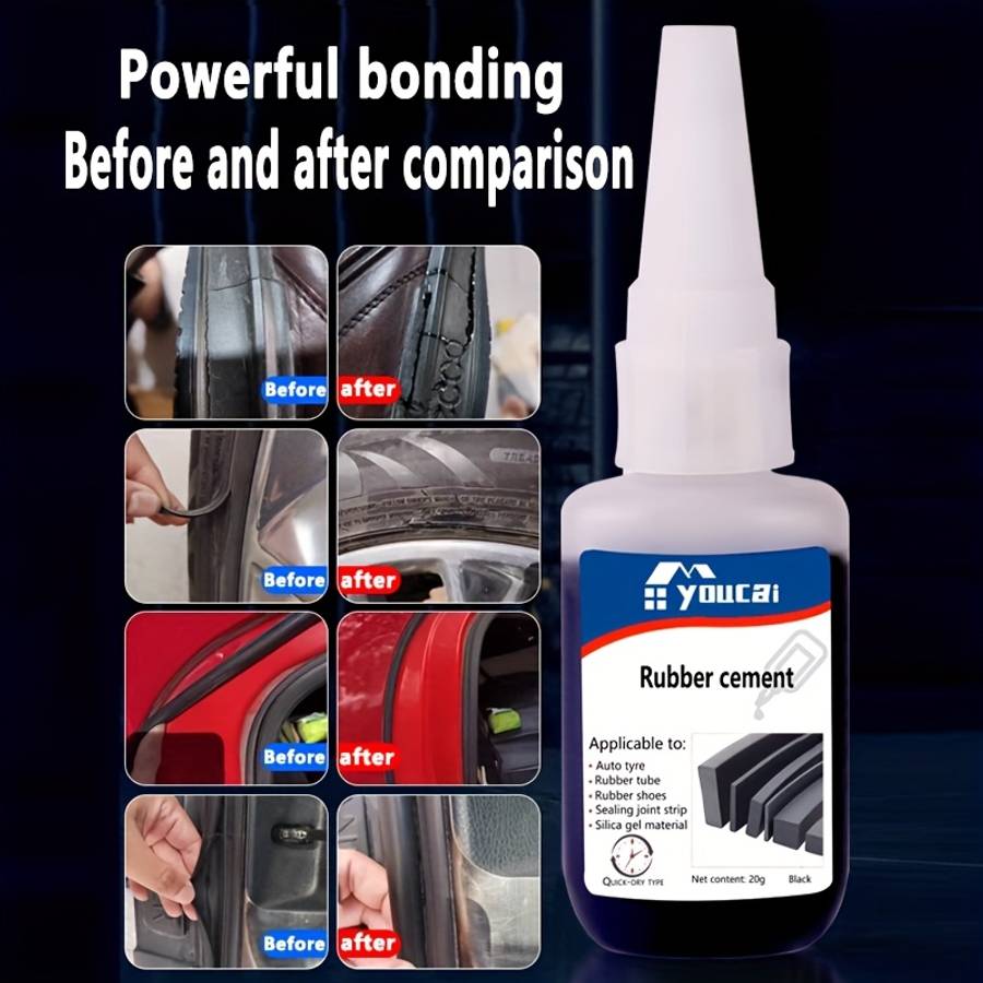 Glues & Adhesives - All Purpose Durable Rubber Adhesive Instant Glue ...