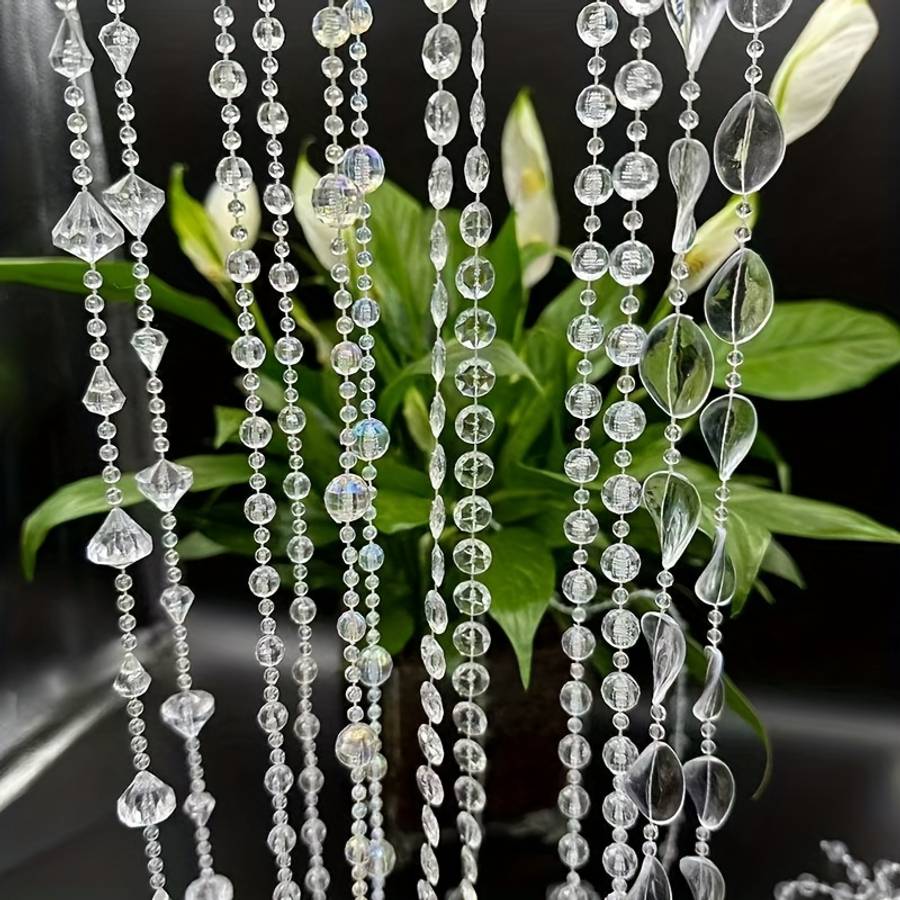 Party Decor - 1Pcs Luxury Sturdy Handcrafted Colorful Transparent ...