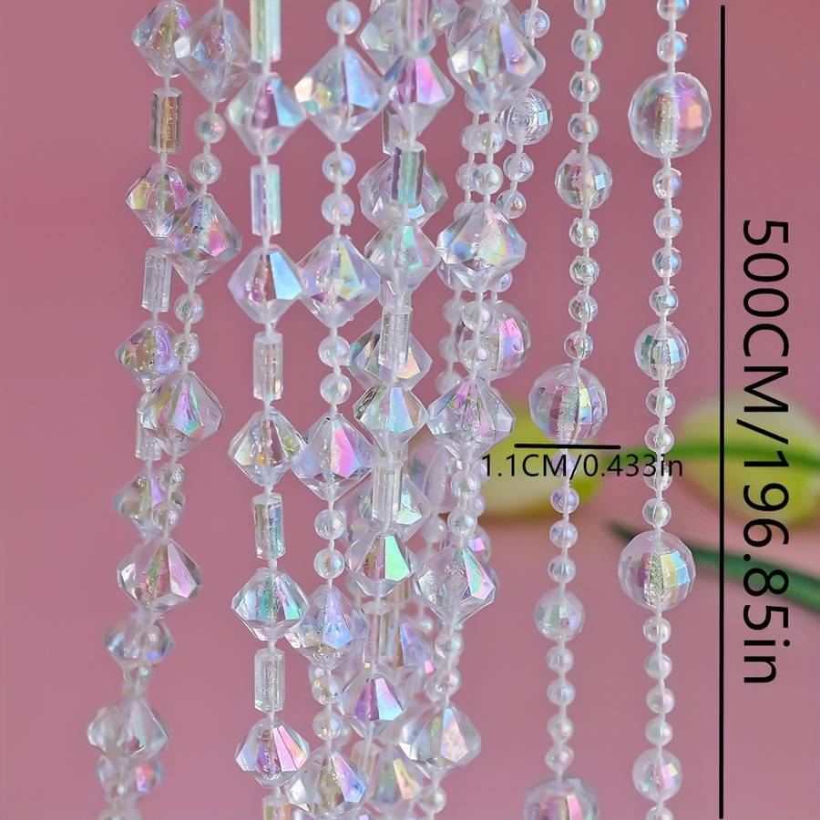 Party Decor - 1Pcs Luxury Stylish Elegant Colorful Transparent Acrylic ...