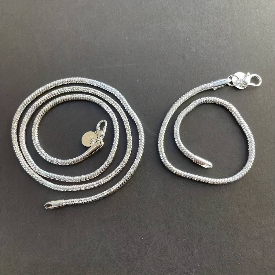 Necklaces & Pendants - Bohemian Rhinestone Sterling Snake Bone for sale ...