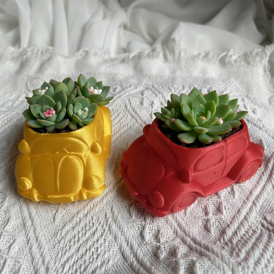 Other Gardening Supplies - Advanced Cute Cartoon Carshaped Planter ...