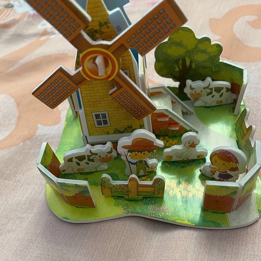 Other LEGO & Building Toys - 3D Building Model Puzzle Set Model Four ...