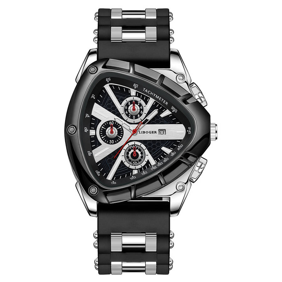 Men's Watches - Cayon Men Women Slim Analog Watch With Triangular Face ...