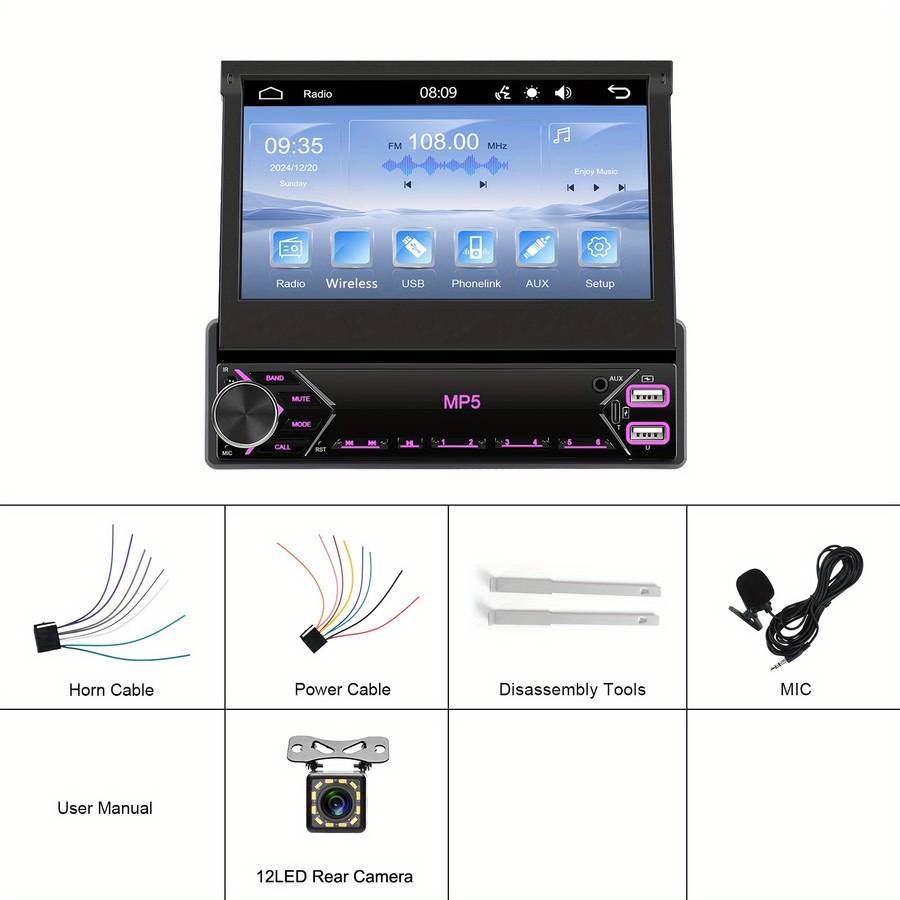 In-Car Entertainment - Car Audio Entertainment System Items With Mic ...