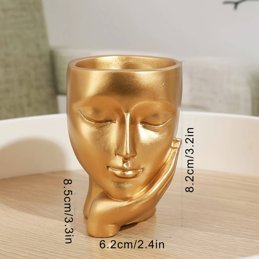Other Gardening Supplies - Advanced Golden Thinker Resin Planter ...