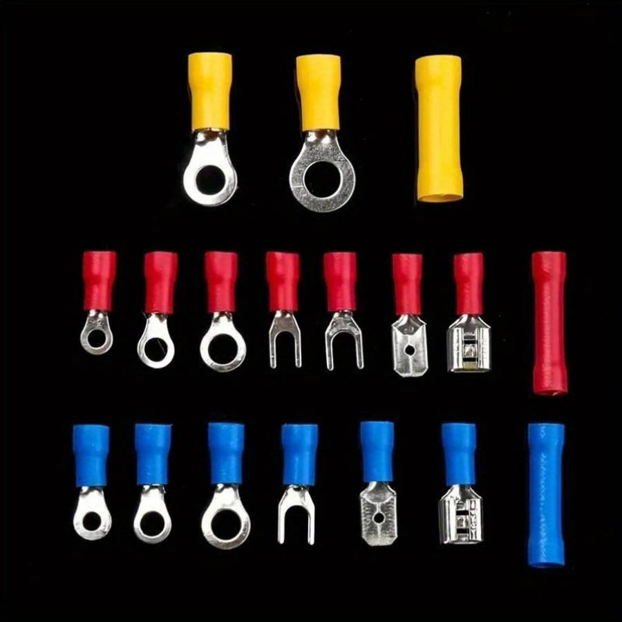 Headers & Terminals - 102pcs Electrical Crimp Connectors Set Assorted ...