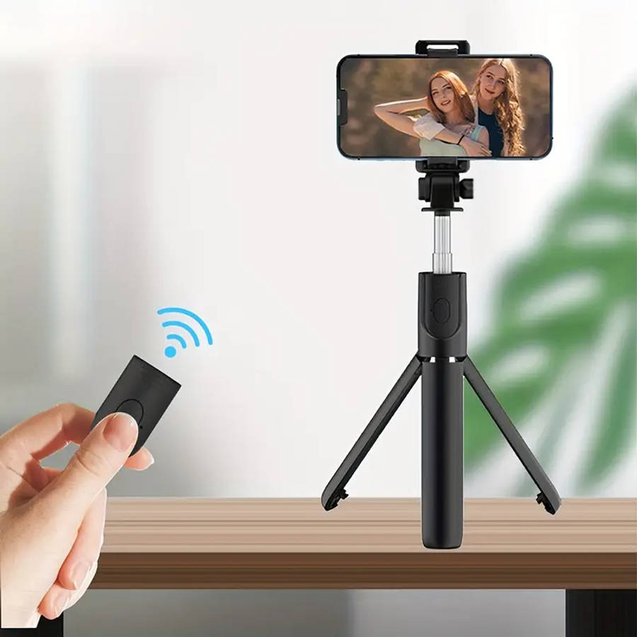 Mini Tripods - Tripod Stand with Wireless Remote was sold for 96.00 on ...