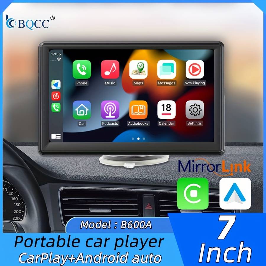 In-Car Entertainment - 7" Wireless CarPlay Android Auto touch HD screen ...