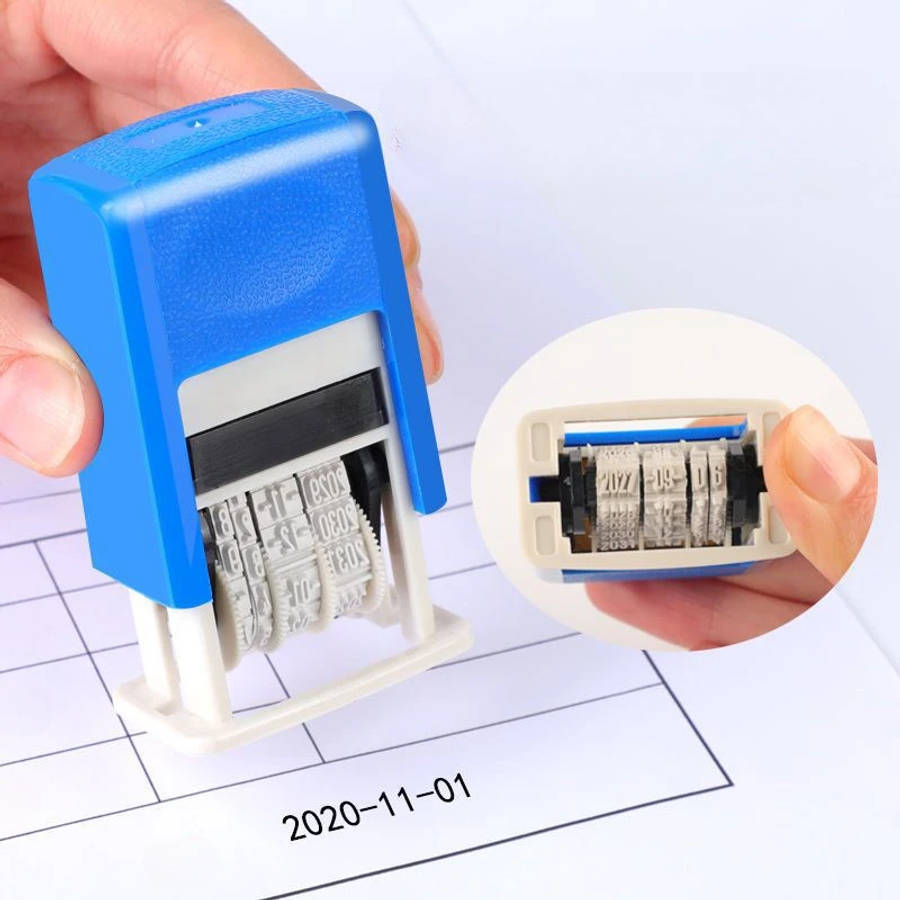 Notebooks & Paper - Adjustable Date Stamp was sold for 25.00 on 7 Jan ...