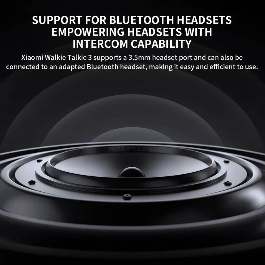 Two-Way Radios - Original Xiaomi IP65 Waterproof UV Dual Band Walkie ...