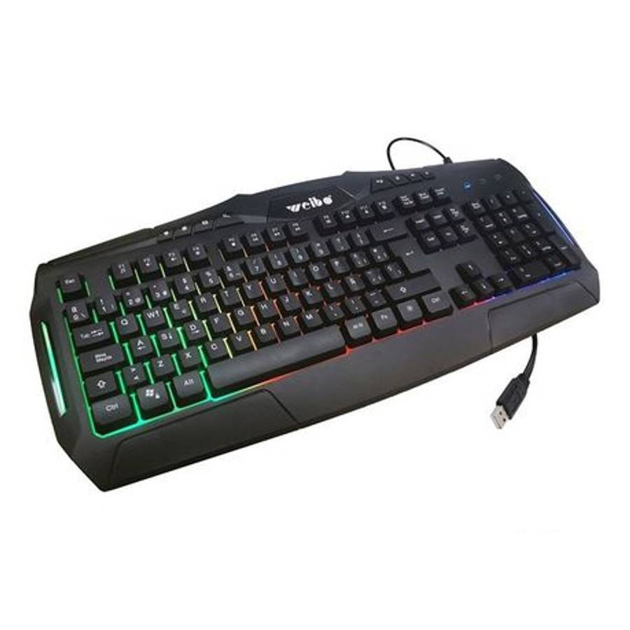 Keyboards - Weibo RGB Gaming Keyboard WB-540 was sold for 41.00 on 10 ...
