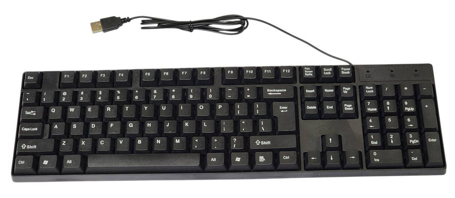 Keyboard & Mouse Bundles - Essential Wired Keyboard & Mouse Combo ...