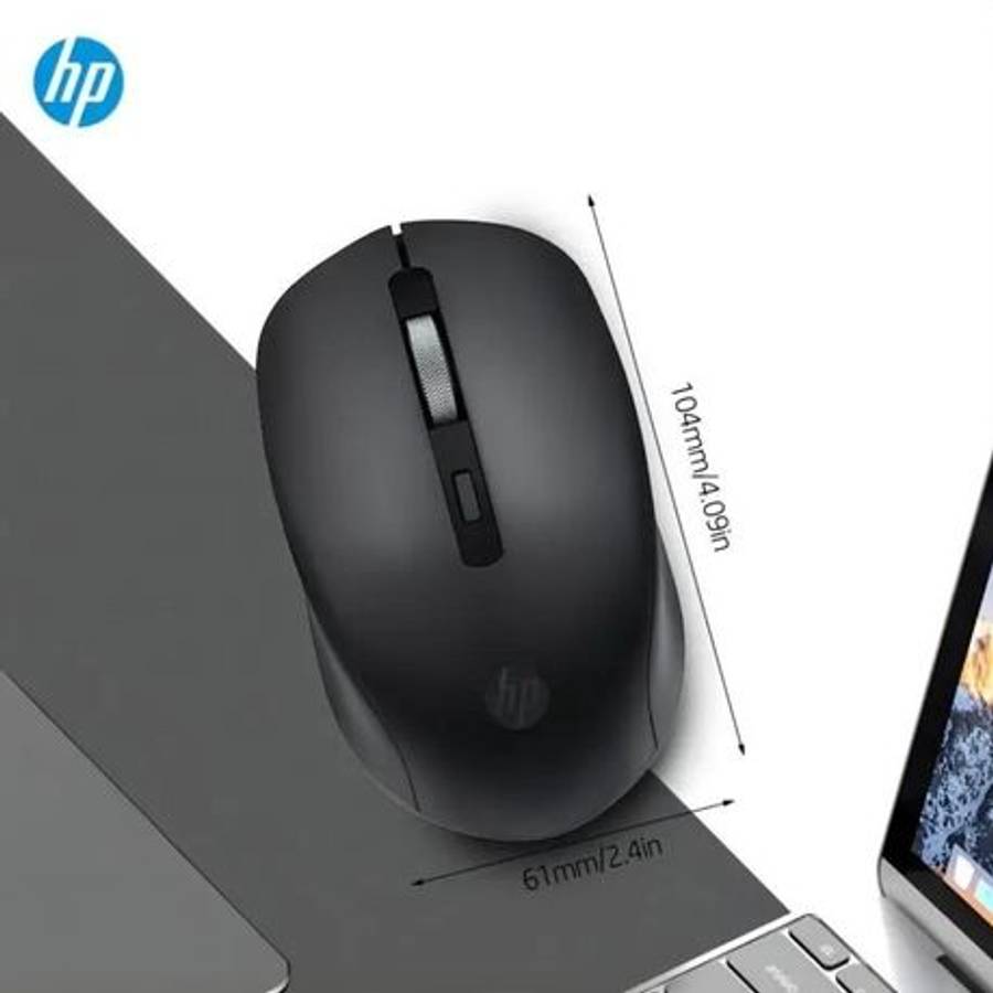 Mice - HP - S1000 PLUS - Silent 2.4GHz Wireless Mouse With 3 Gears DPI ...