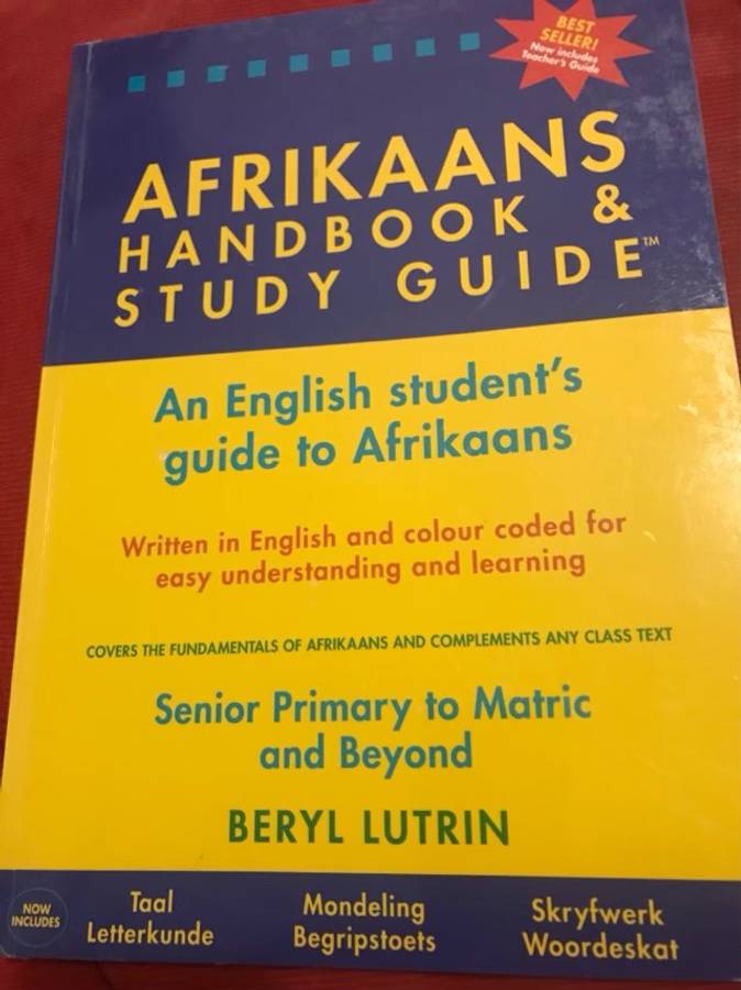 Language Studies - Afrikaans Handbook & Study Guide, An English ...