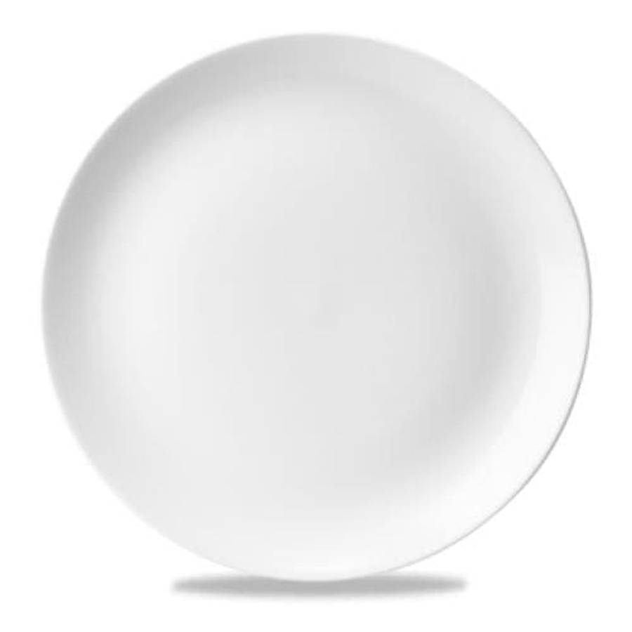 Plates - Prima - White - Coupe Side Plate 19cm (24) Sp-da402 for sale ...