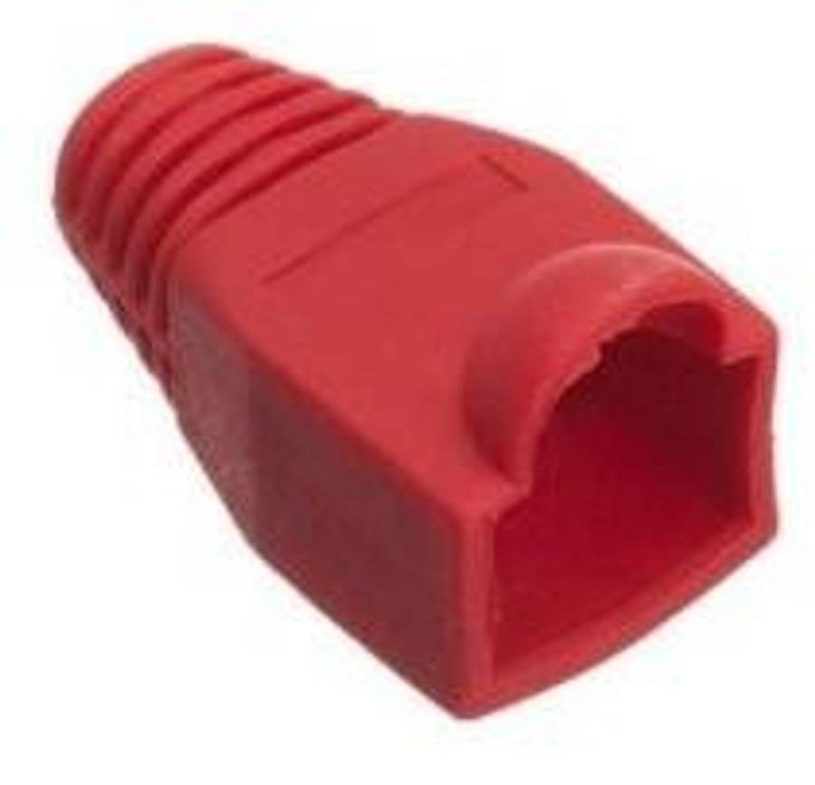 Other Cables & Adaptors - Network Rubber Boot RJ45 - red (200 pack) was ...