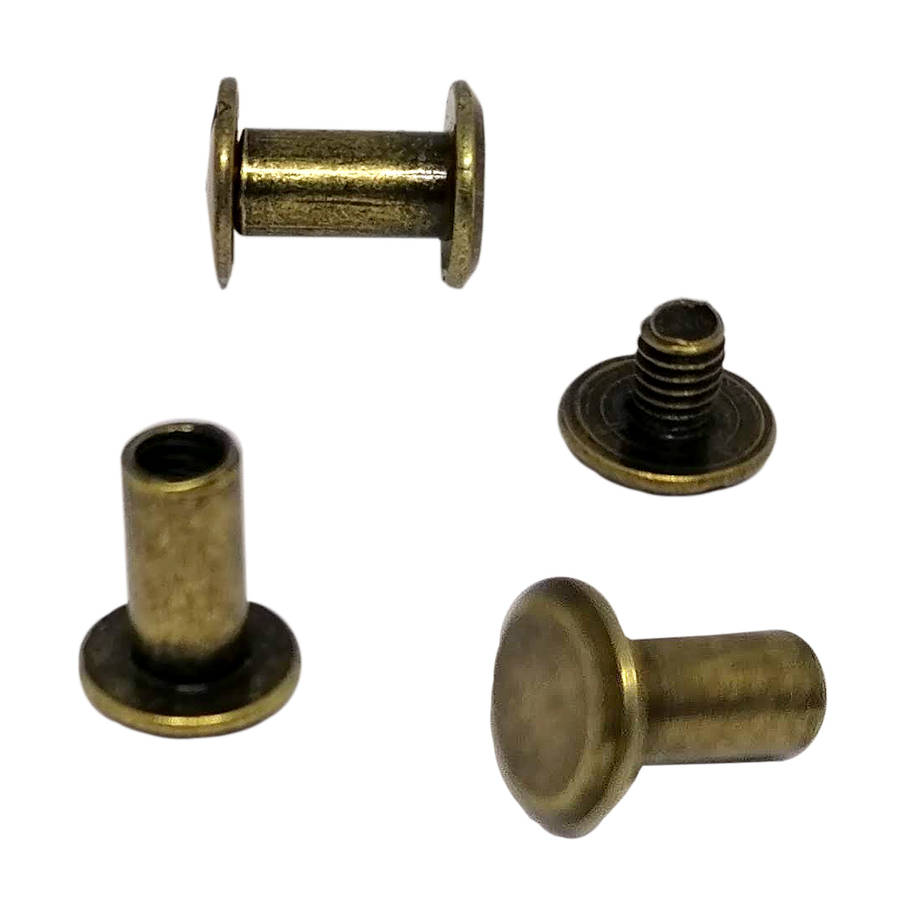 Nails, Screws & Fasteners - 100pcs Interlocking screw 8mm, Inter screw ...