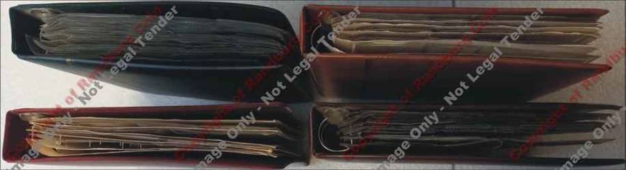 Coin Albums & Pages - *#* Used A5 Albums x 4 - Per Images - With Used ...