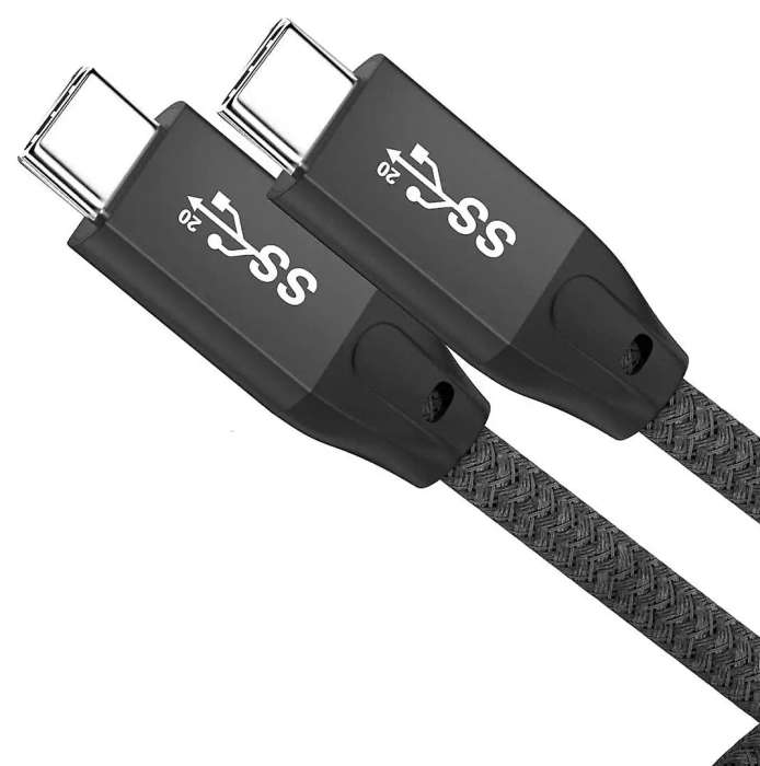 Adapters - 1 Meter Male USB C to USB C SuperSpeed 20 Gbps for Extreme ...