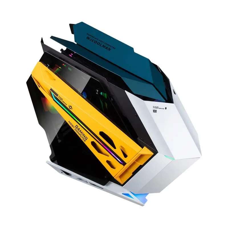 Cases & Towers - Soul Battleship mATX Gaming PC Case with PSU & fans ...