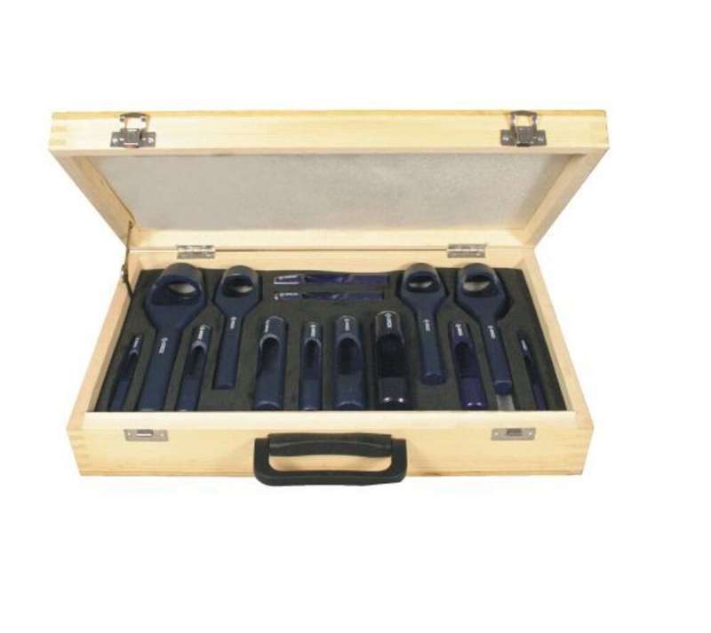 Files & Chisels - GROZ PUNCH BELT/WAD SET 6-38MM HPL/14MST GRO3884 was ...