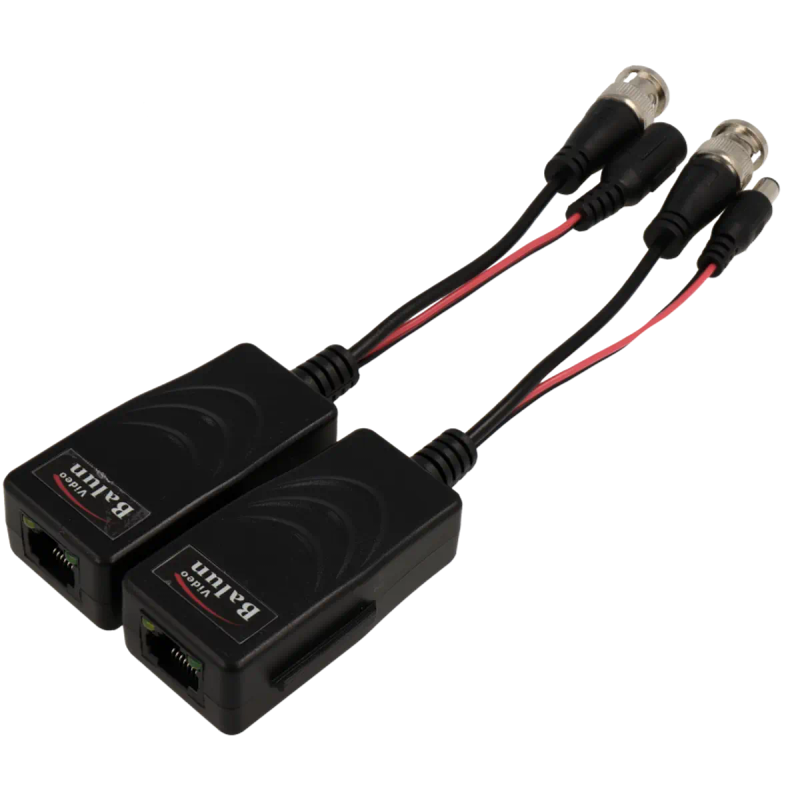 Parts & Accessories - Dahua 1-CH Passive Video Balun with Power for ...