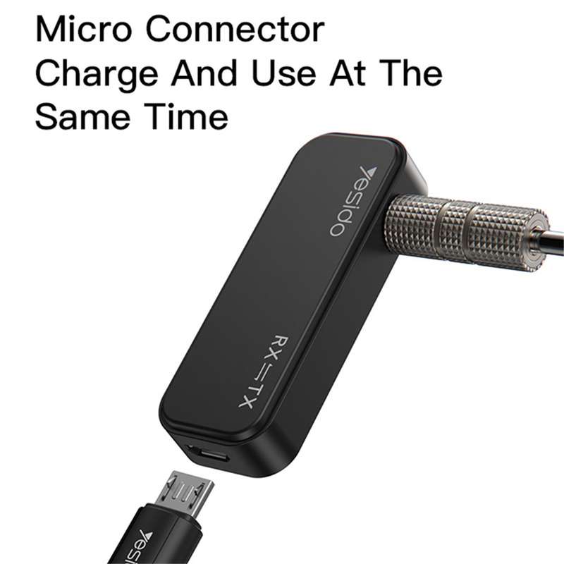 FM transmitters & Car Kits - YESIDO YAU25 2-in-1 Bluetooth 5.0 Transmitter Receiver Aux Adapter ...