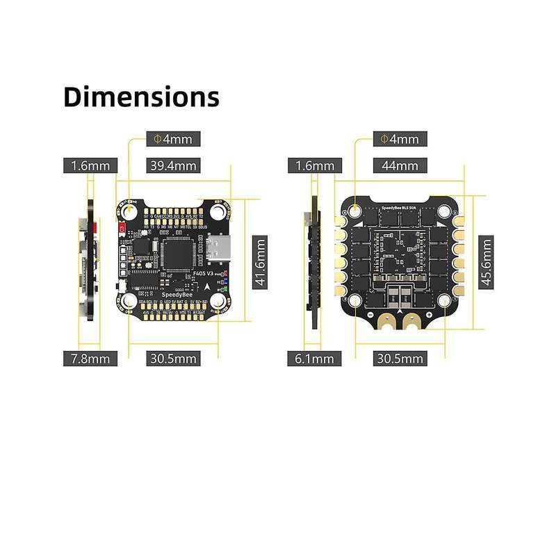 Other - F405 V3 50a 30x30 Stack Esc Inav Betaflight Wireless Firmware Flasher Analyze, F405 V3 ...