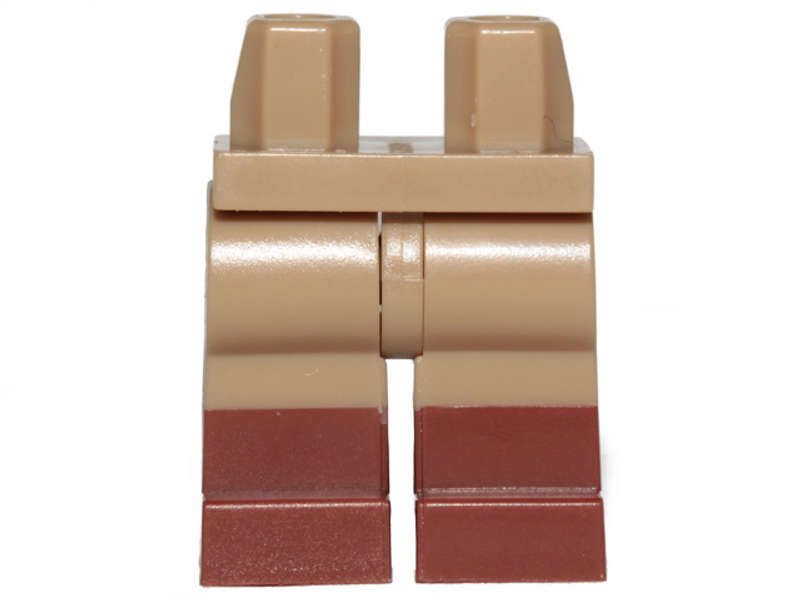 LEGO Minifigures - Lego NEW - Hips and Legs with Molded Reddish Brown ...
