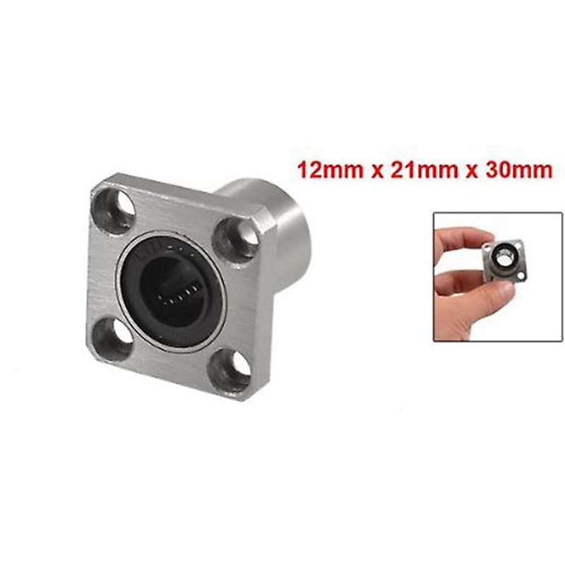 Other Tools - Bushings Square Flanged Long Linear Bearing 12mm X 21mm X ...
