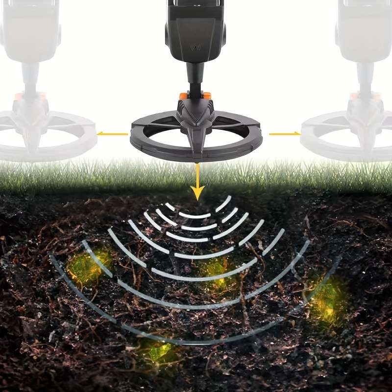 Metal Detectors - Adjustable Sensitivity Metal Detector with LCD ...
