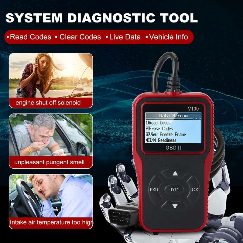 Scanners - FULL OBD2 CAR DIAGNOSTIC SCANNER was sold for 293.00 on 21 ...