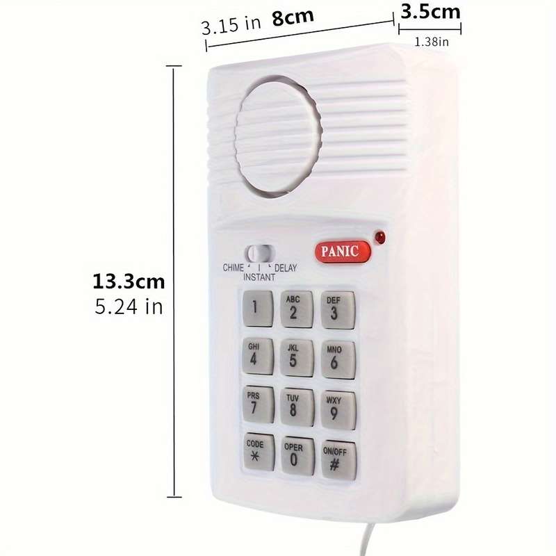 Alarm Systems - 1pc Wireless Home Security Alarm System with Keypad ...