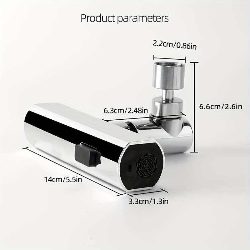 Sinks & Taps - 3-Mode Multifunctional Faucet Aerator with Adapter for ...