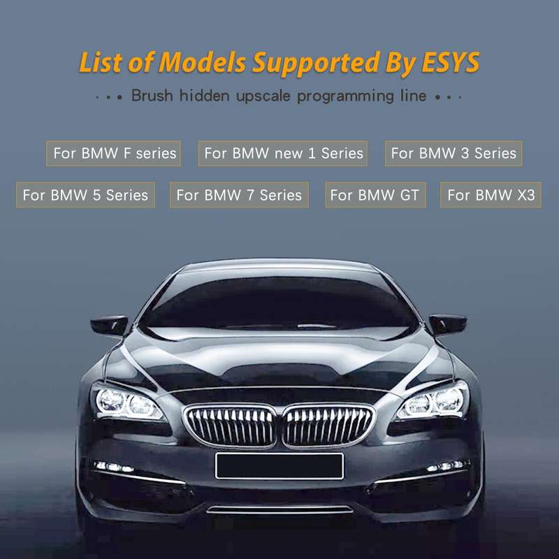 Scanners - ESYS ENET for ICOM BMW F-Series with A Full Set of CD V50.3 ...