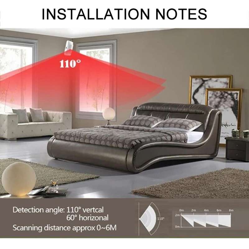 Alarm Systems & Beams - PK-210PR Wired Passive Infrared Wide Angle PIR ...