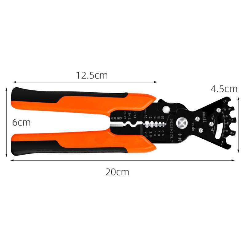 Pliers - Multifunctional Patented Bending Line Crimping Wire Peeling ...