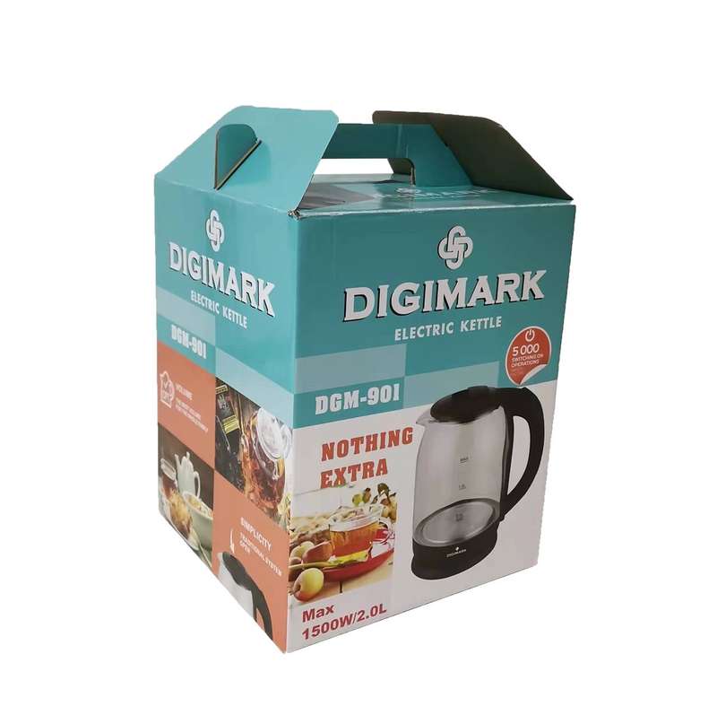 Kettles - Digimark 2L Cordless Electric Glass Kettle was listed for 300 ...